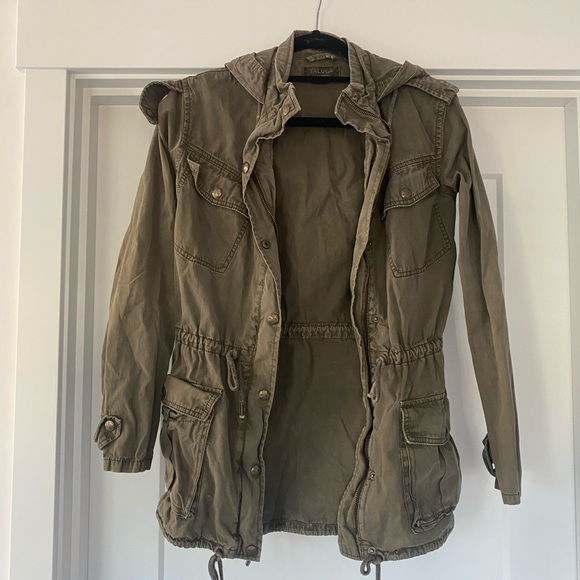 Talula | Jackets & Coats | Aritzia Talula Amy Green Jacket | Poshmark